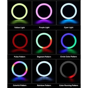 Private Label | Other | Nib Inch Rgb Ring Lighttripod Phone Holder Ring ...